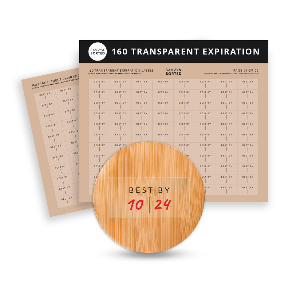 Minimalist Labels – Savvy & Sorted