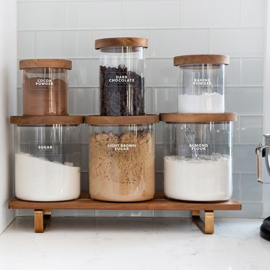 Clear Pantry Labels – Savvy & Sorted